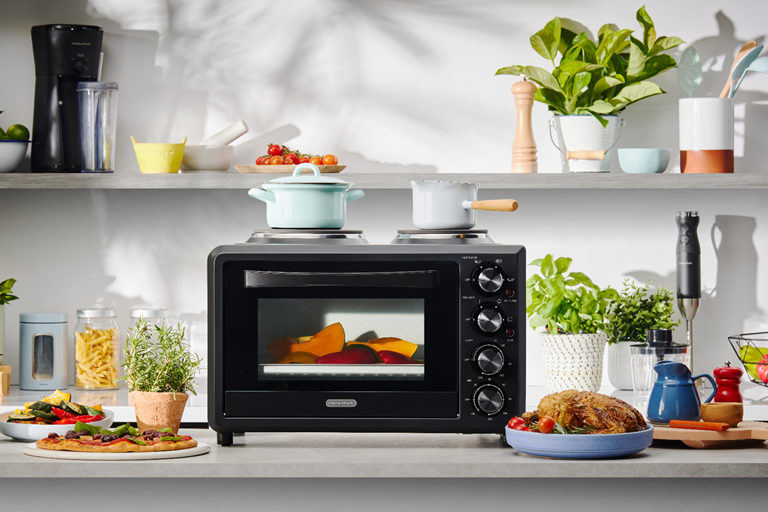 Morphy Richards 32L Benchtop Convection Oven with Hot Plates | Harvey ...