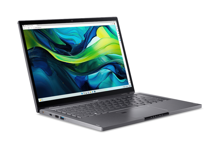 Acer Aspire Spin 5 14-inch i5-120U/8GB/512GB SSD 2 in 1 Device | Domayne