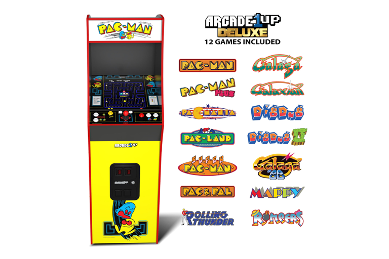 Arcade1Up Pac-Man Deluxe Edition Arcade Machine | Harvey Norman