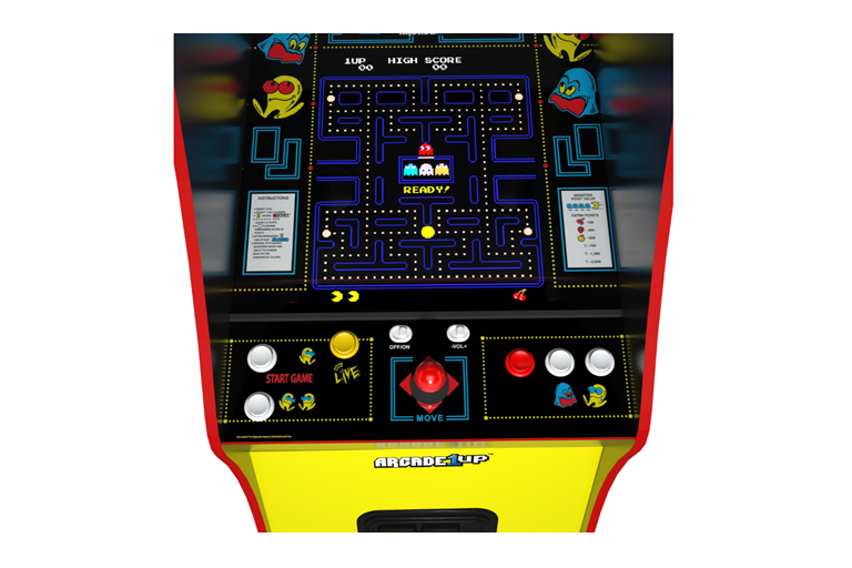Arcade1Up Pac-Man Deluxe Edition Arcade Machine | Harvey Norman