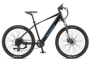 Progear E-Vantage MTB E-Bike Black Shadow - 27.5 inch | Harvey Norman