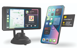 Parkmate ClearView 51 5-inch Wireless Smart Monitor with Front Dash ...