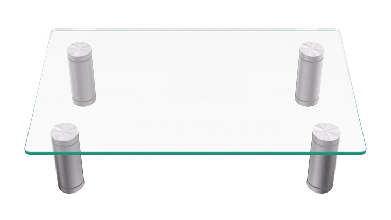 ONE Tempered Glass Monitor Riser | Harvey Norman