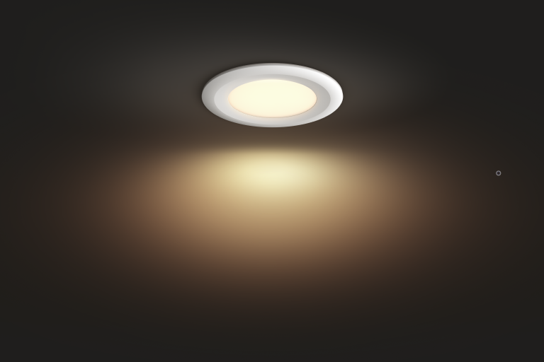 Philips Hue White and Colour Ambiance 90mm Akari Downlight with ...
