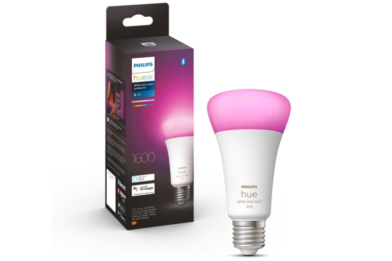 Philips Hue White and Colour Ambiance 15W A67 E27 Smart Light Bulb ...