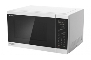 Sharp 34L Inverter Microwave Oven - White | Harvey Norman