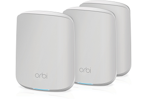 Netgear Orbi 3-Pack AX1800 Dual Band Mesh WiFi 6 System | Harvey Norman