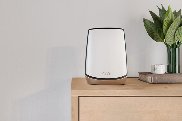 NETGEAR Orbi AX6000 Tri-band Mesh WiFi 6 System White - 3 pack | Harvey ...