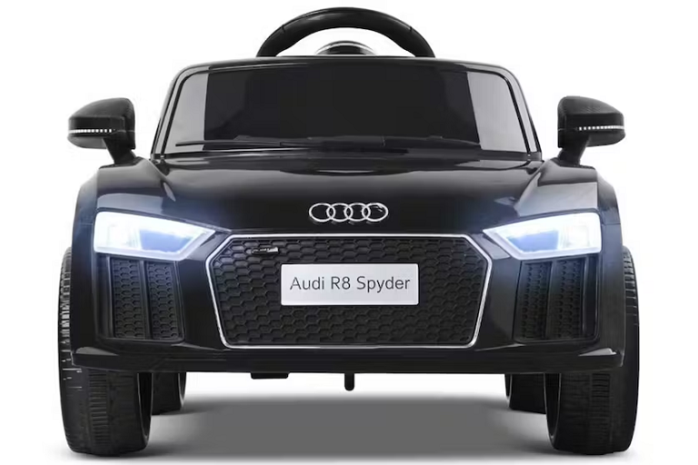 Rigo Licensed Audi R8 Kids Ride On Car - Black | Harvey Norman