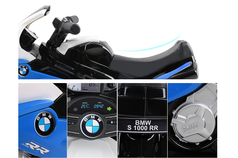Rigo Licensed BMW S1000 RR Kids Ride On Motorbike -Blue | Harvey Norman