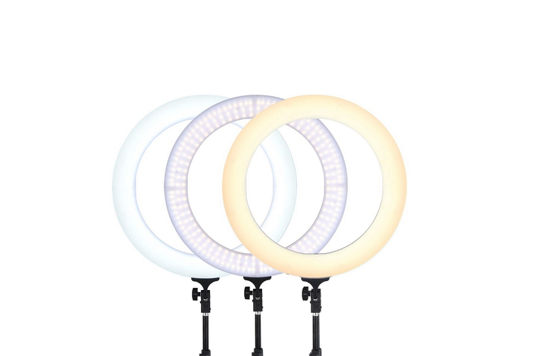 Embellir 19-inch LED Ring Light Stand - Black | Harvey Norman