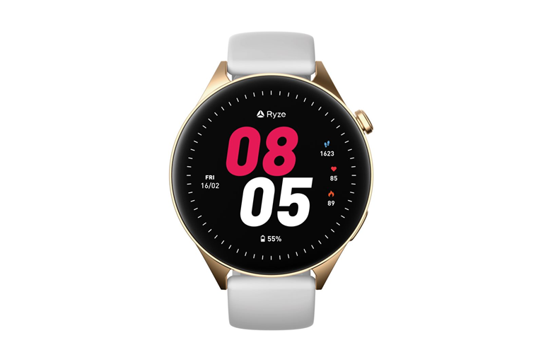 Ryze Wave Smart Watch - Pink/White | Harvey Norman