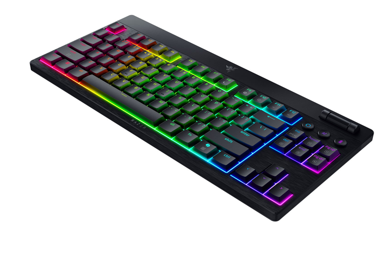 Razer BlackWidow V4 Wireless Low-Profile Tenkeyless Mechanical Gaming ...