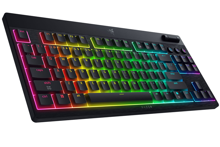 Razer BlackWidow V4 Wireless Low-Profile Tenkeyless Mechanical Gaming ...