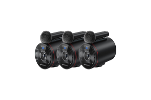 EMeet Pack of 3 StreamCam One True Wireless Live Streaming Camera ...