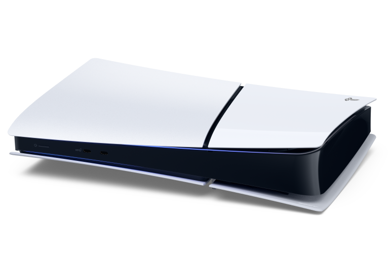 Sony PlayStation 5 Digital Edition Slim Console with White DualSense ...