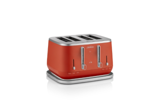 Sunbeam Kyoto 4 Slice Toaster - Orange | Harvey Norman