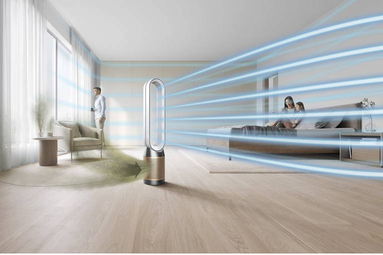 Dyson Purifier Cool Formaldehyde Fan - White/Gold | Harvey Norman