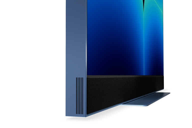 Hubbl Glass 65-inch 4K UHD LED Smart TV - Ocean Blue | Domayne