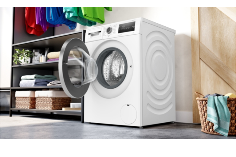 Bosch 9kg Series 4 Front Load Washer - White | Joyce Mayne