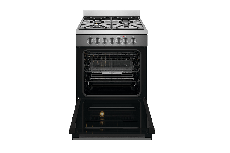 Westinghouse 60cm Dual Fuel Freestanding Cooker with Gas Hob - Dark ...