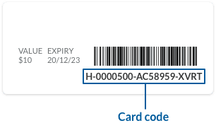 Check gift card balance | Harvey Norman